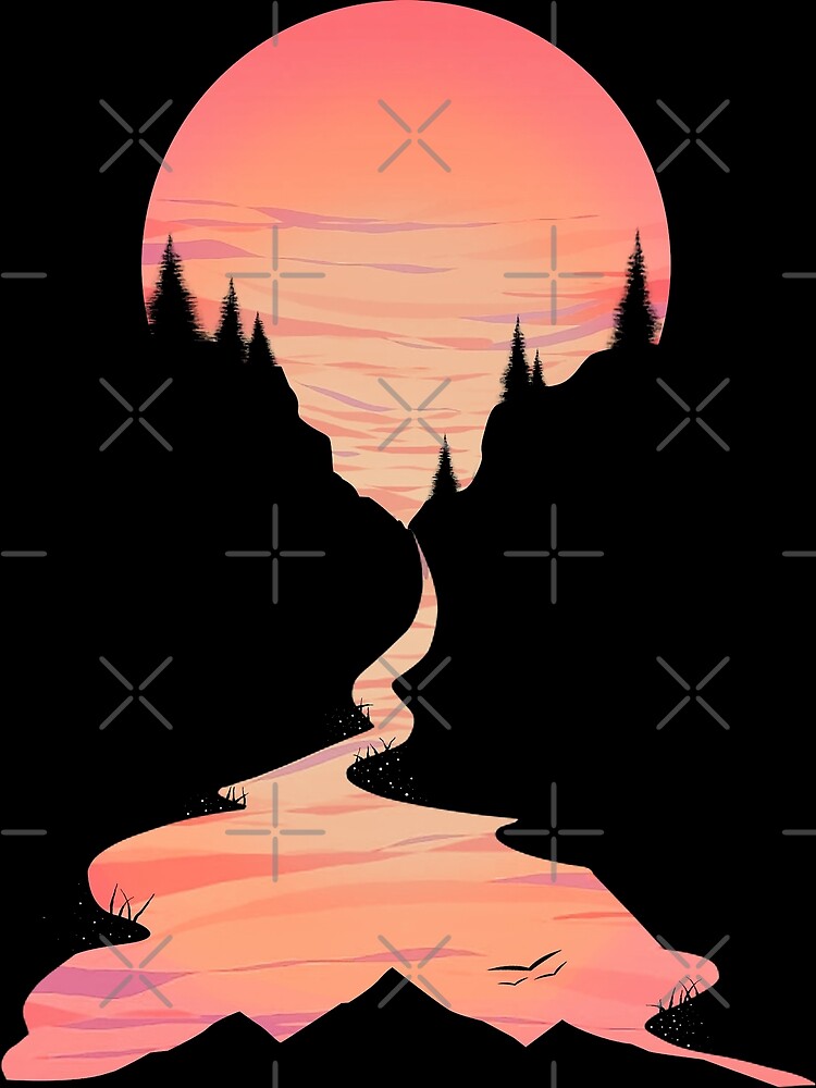 "Sky Flow" Art Print by Clowz | Redbubble