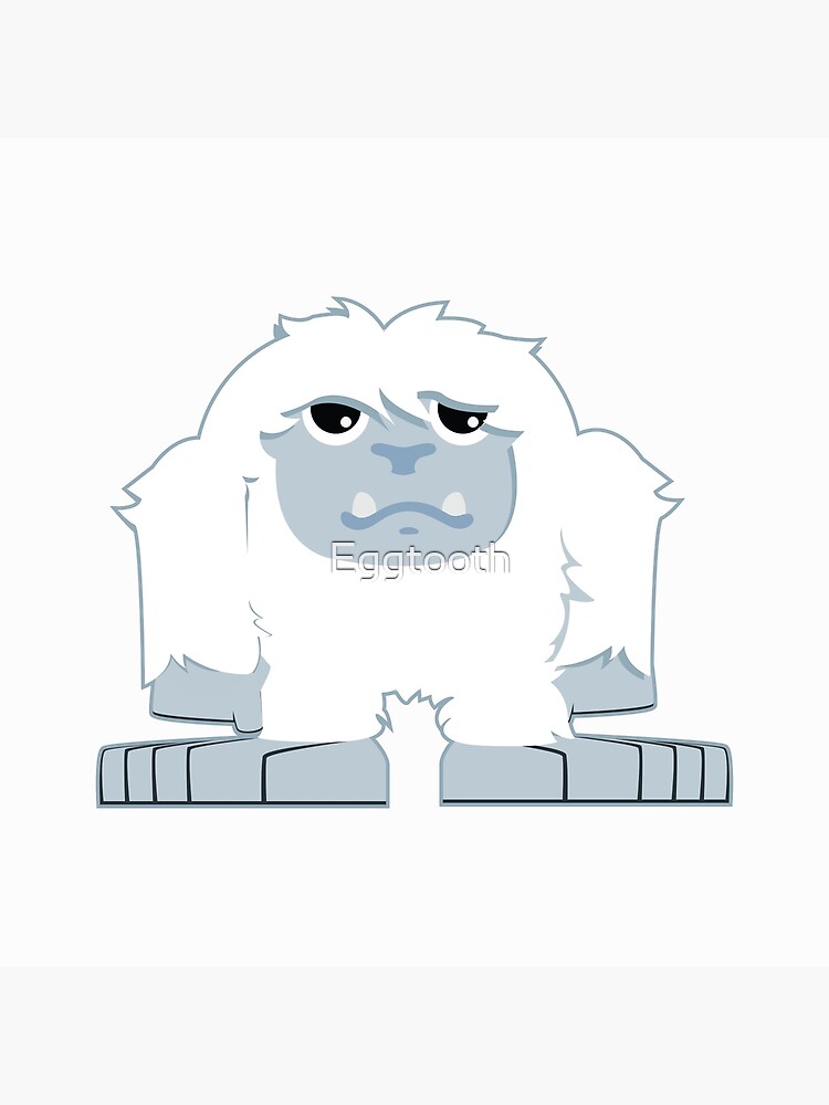 Cute Yeti Drawing