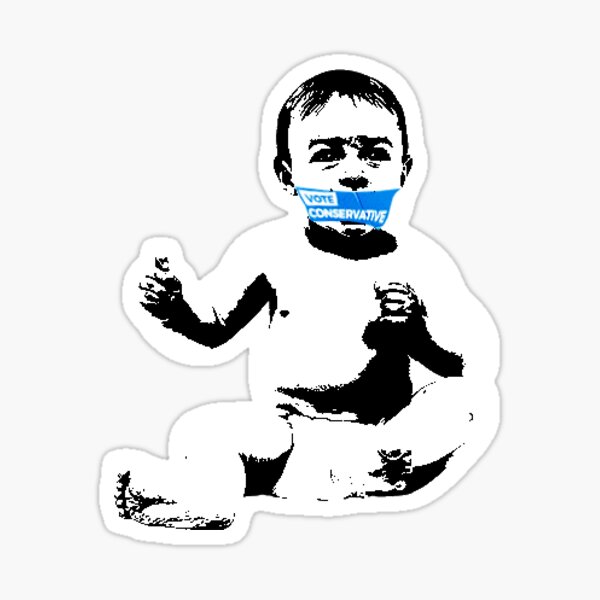 "Tory Baby" Sticker for Sale by charliehills78 | Redbubble