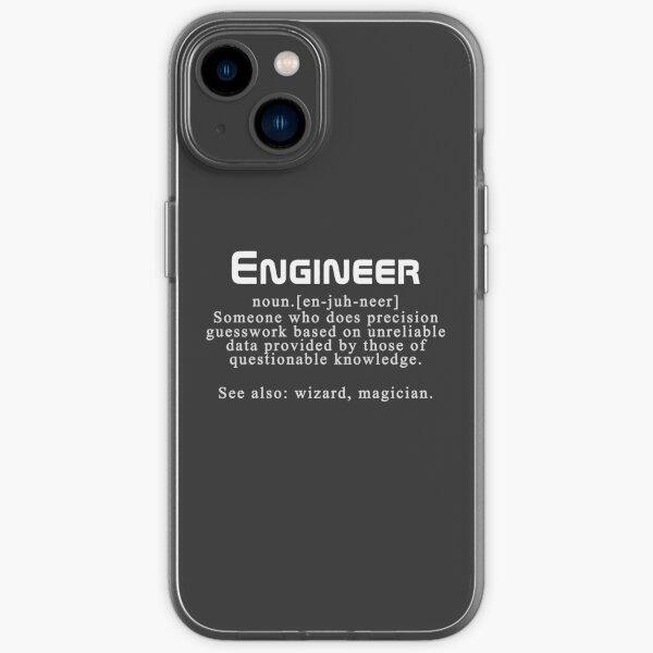 "Meaning of the word "engineer"" iPhone Case for Sale by mad-monkey ...