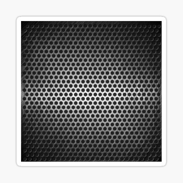 "dotted metal background" Sticker for Sale by lantica | Redbubble