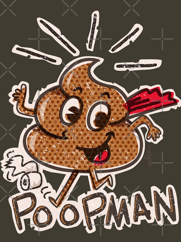 Camiseta «Poopman» de SAUHER | Redbubble