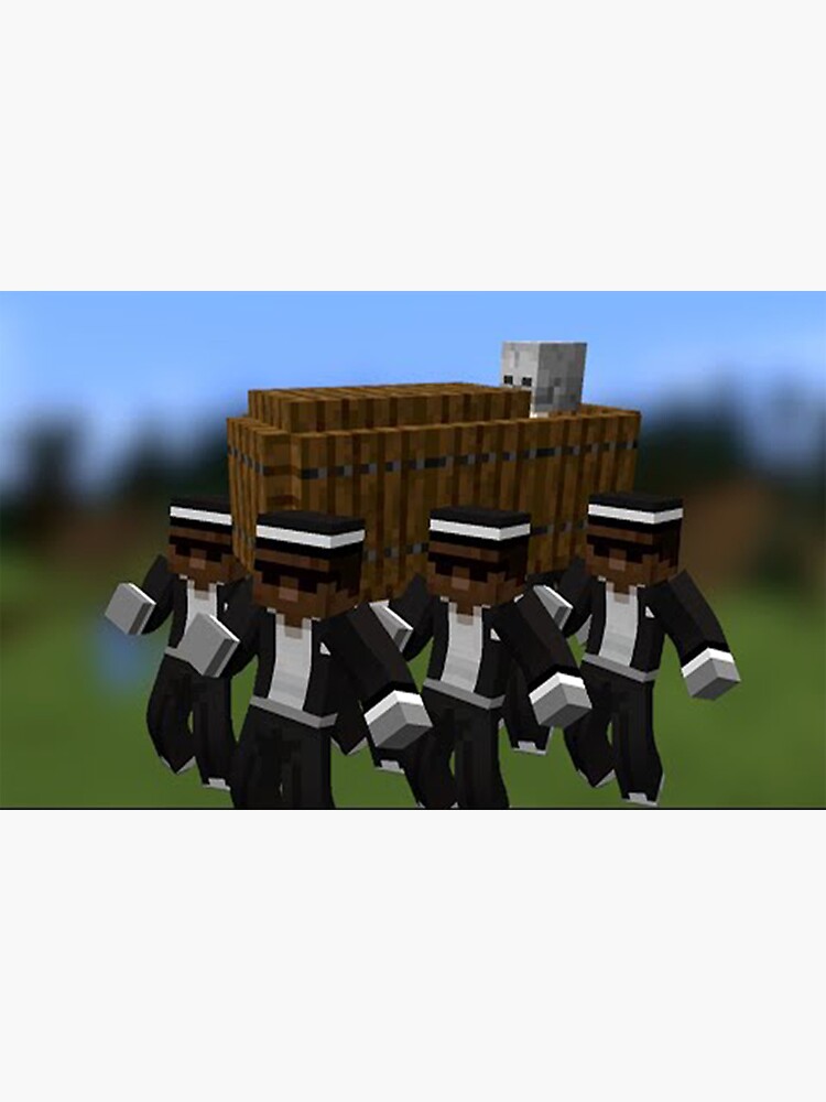 "Coffin Dance - Minecraft Edition" Sticker for Sale by bbbbutterflyyyy ...