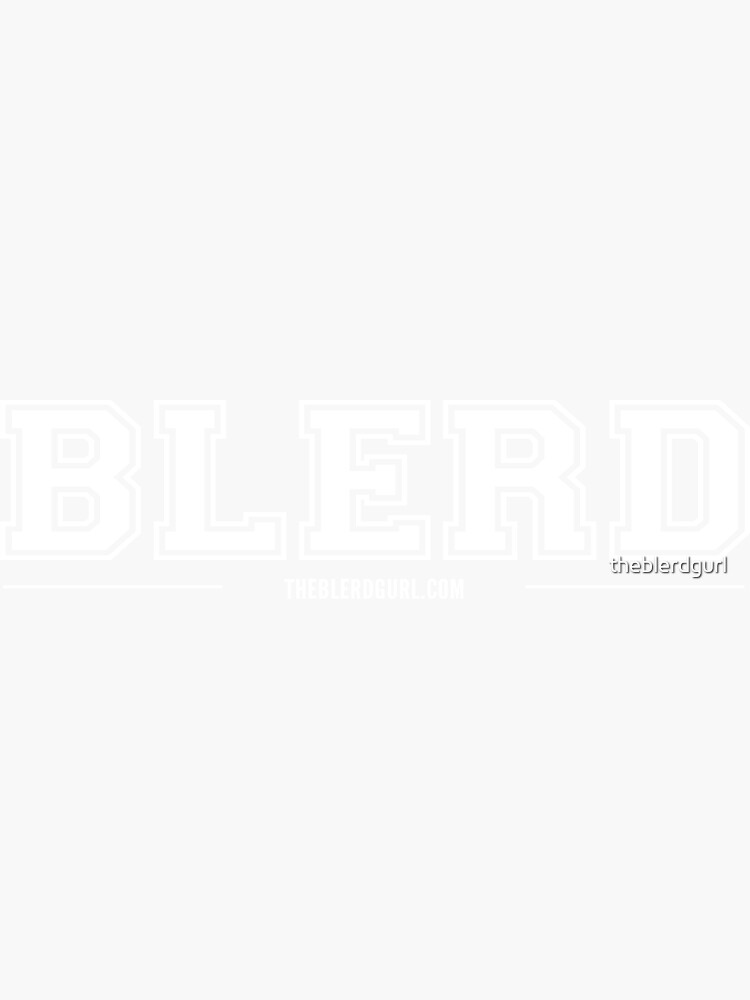 "Blerd University - theblerdgurl" Sticker for Sale by theblerdgurl ...