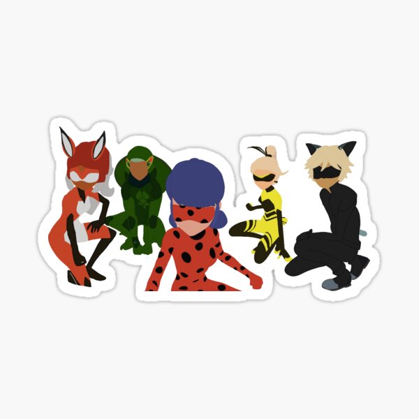 Miraculous Ladybug Stickers | Redbubble
