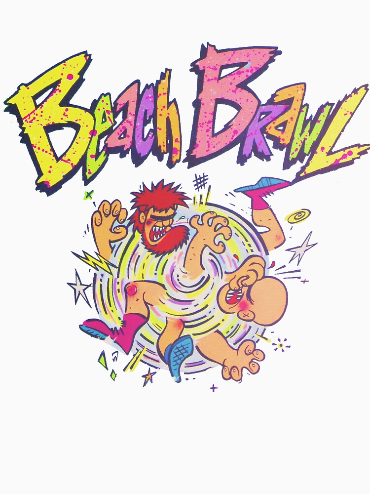 "UWF Beach Brawl" T-shirt by attractivedecoy | Redbubble