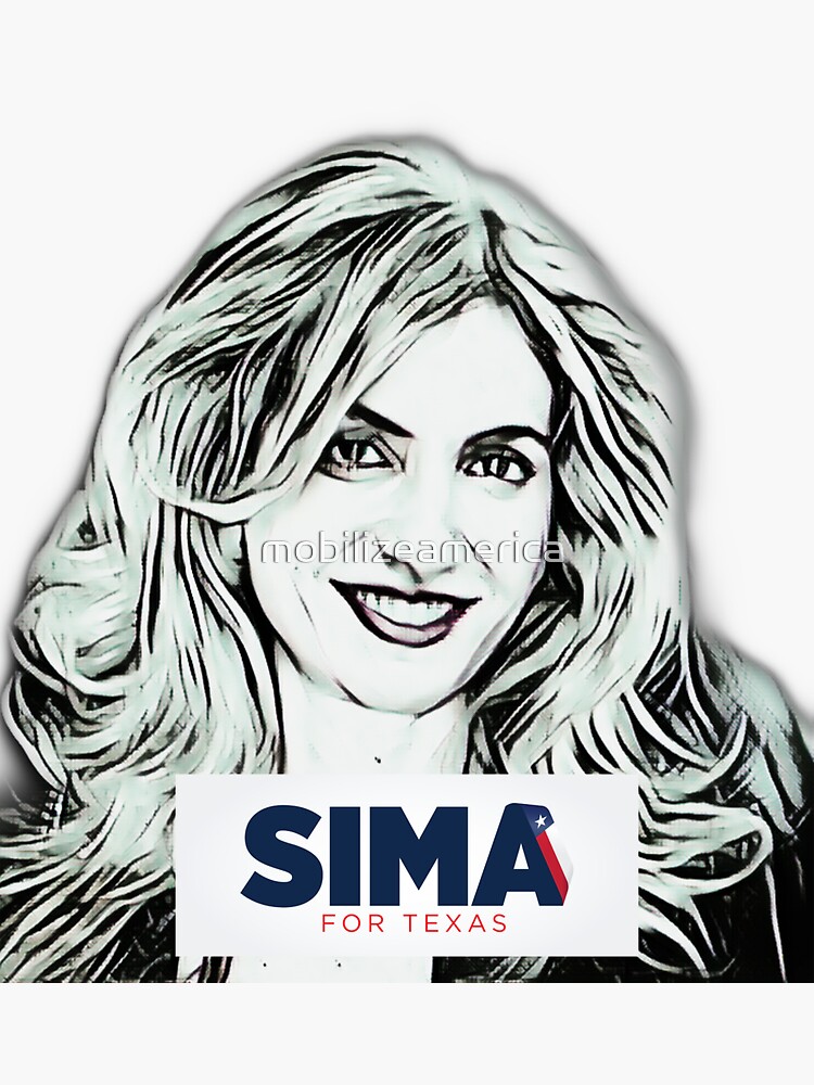 "Sima Ladjevardian" Sticker for Sale by mobilizeamerica | Redbubble