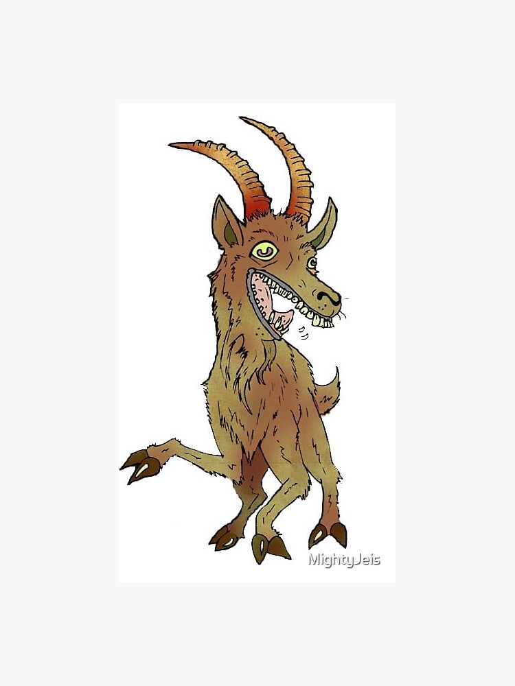 "Baaah" Sticker for Sale by MightyJeis | Redbubble