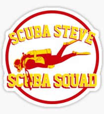 Scuba Steve: Stickers | Redbubble