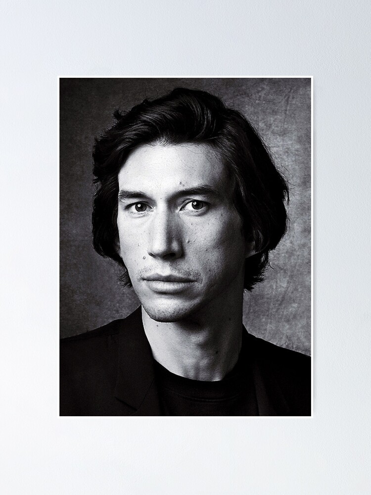 "Adam Driver Picture" Poster for Sale by GroovySmolBean | Redbubble