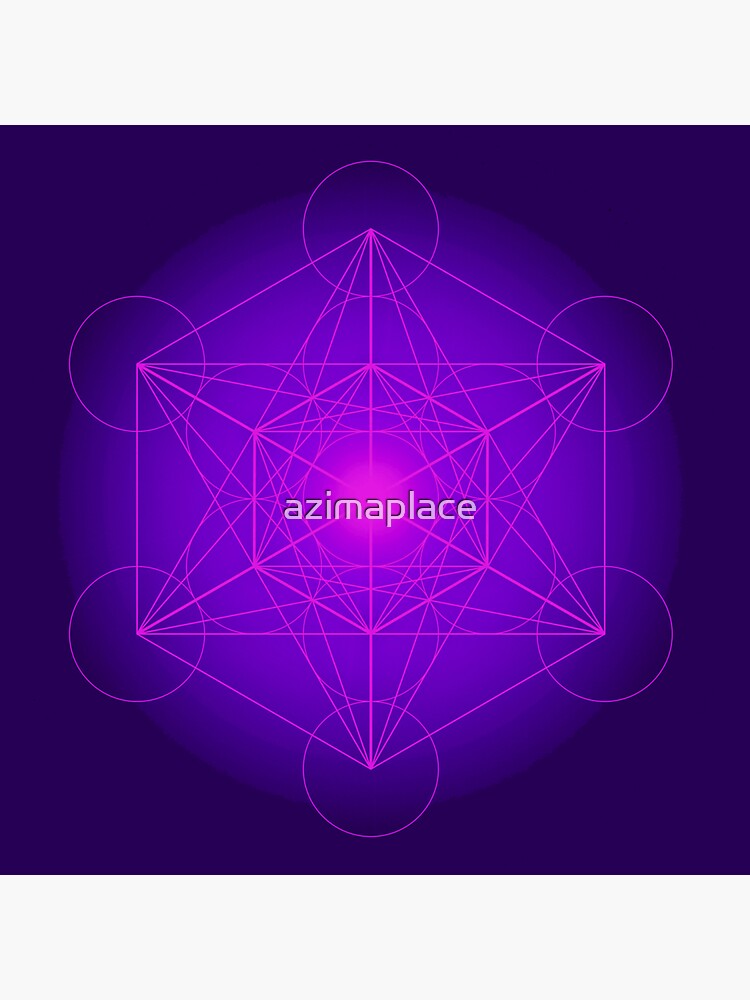 "Metatron" Sticker for Sale by azimaplace | Redbubble