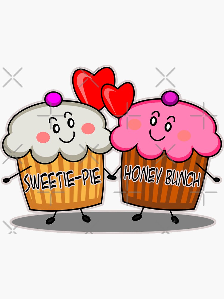 "Sweetie-pie honey bunch" Sticker for Sale by Trebolazul | Redbubble
