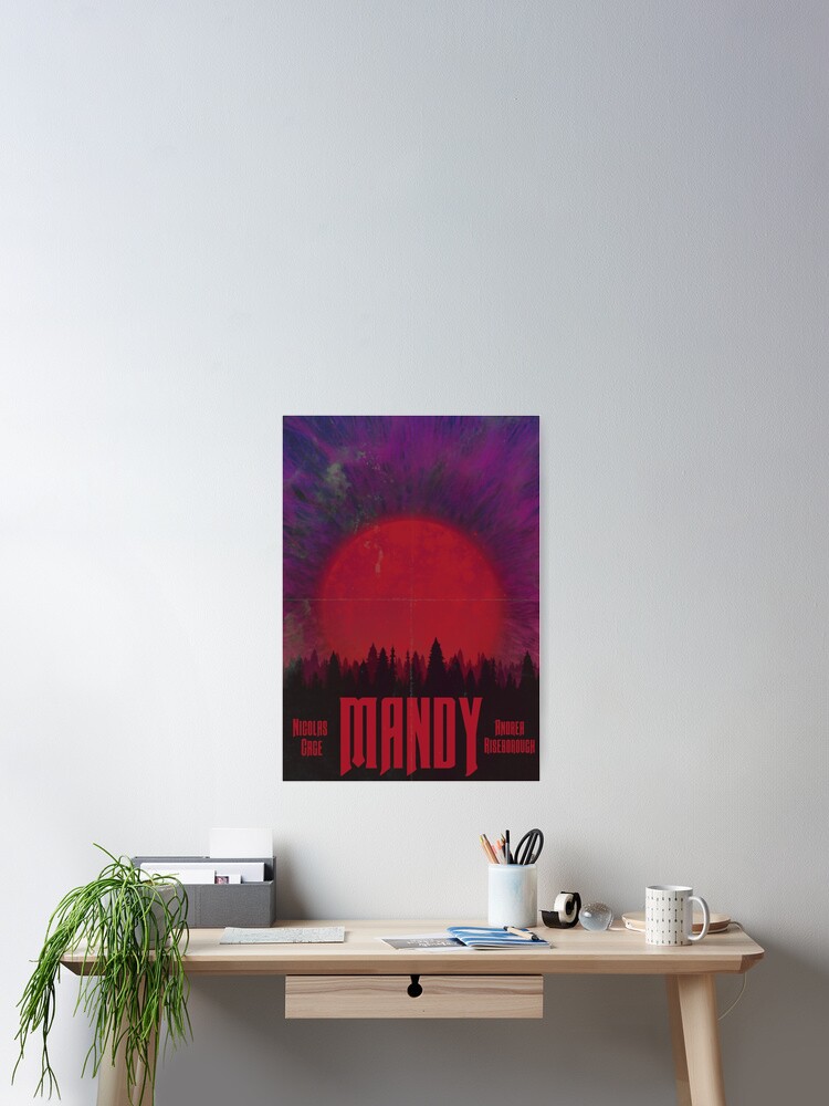 "Mandy Movie Poster" Poster for Sale by colsaboss | Redbubble