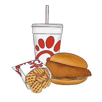 "Red Fast Food Trio" Sticker for Sale by pbportfolio | Redbubble