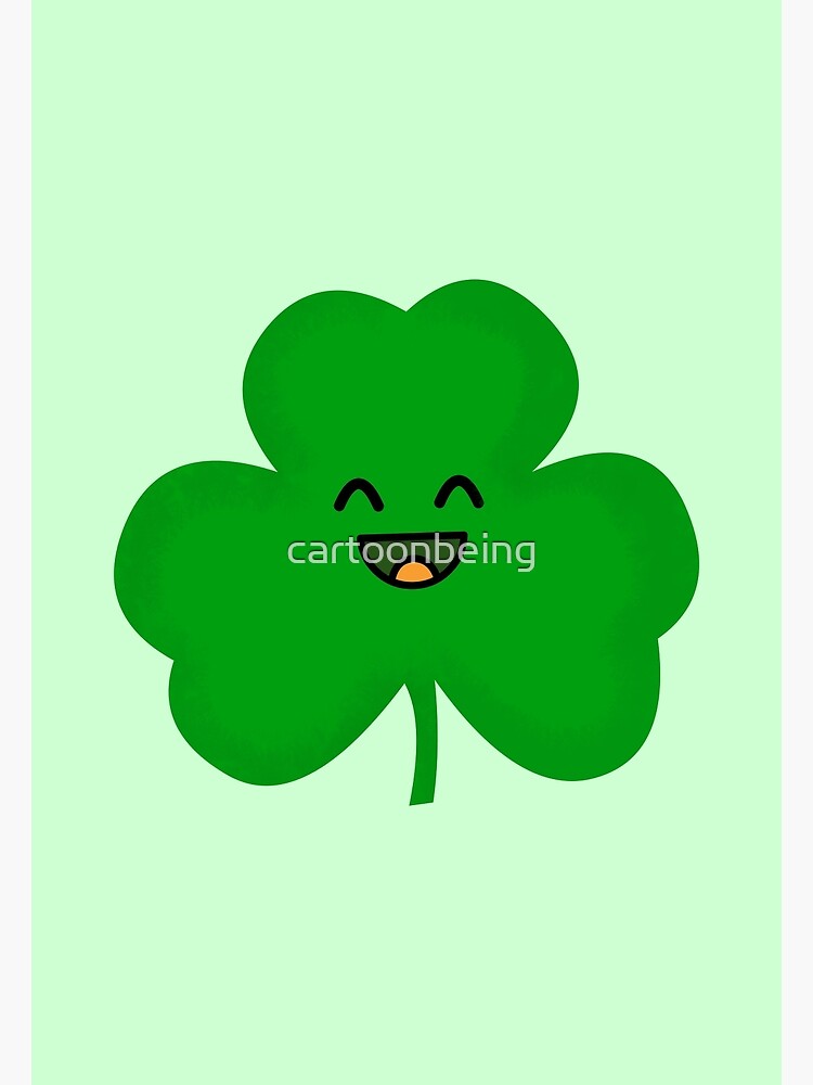 "Happy Shamrock" Postcard for Sale by cartoonbeing | Redbubble