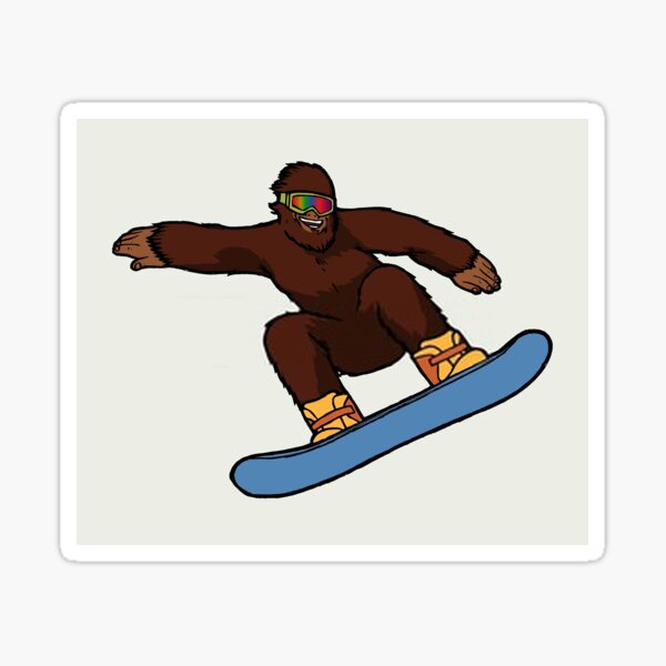 "Bigfoot" Sticker for Sale by FaveStickers | Redbubble