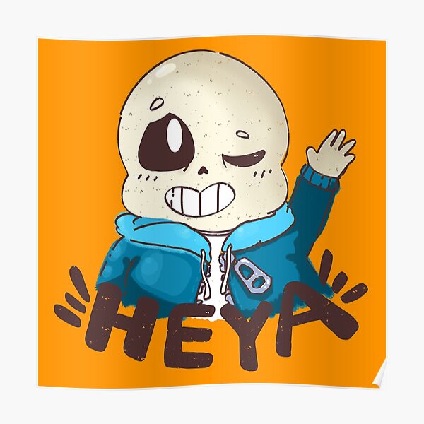 "Undertale - Sans" Poster by steamed-bun | Redbubble