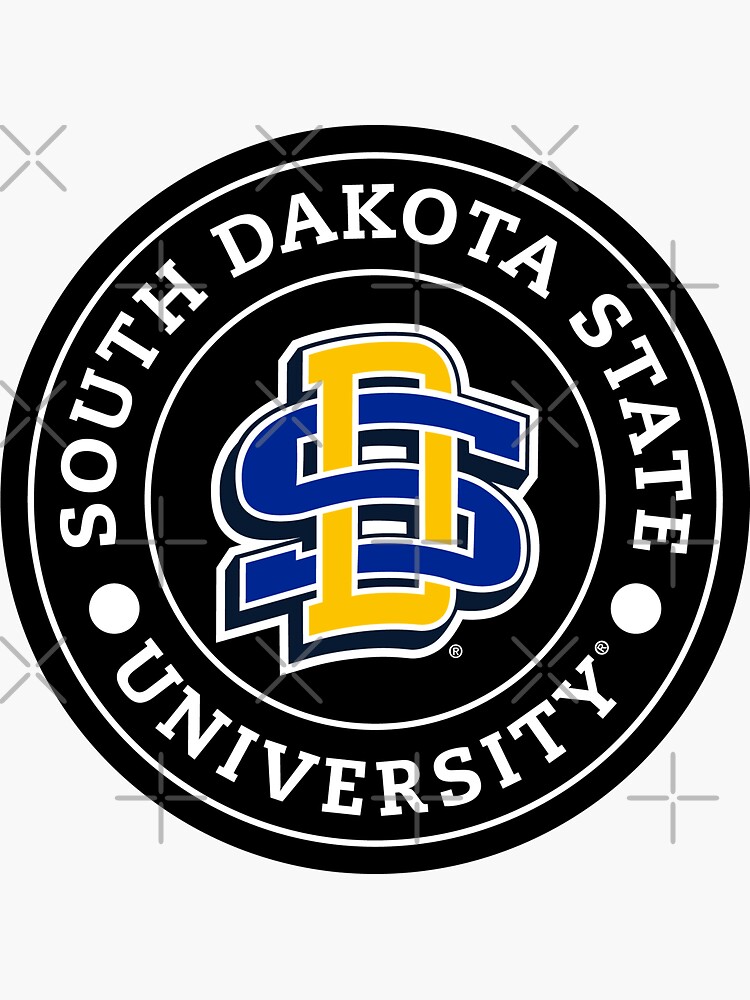 "South Dakota State University - SD Wordmark" Sticker by wuflestadj ...