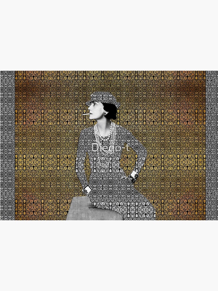 "Coco Chanel" Mask by Diego-t | Redbubble