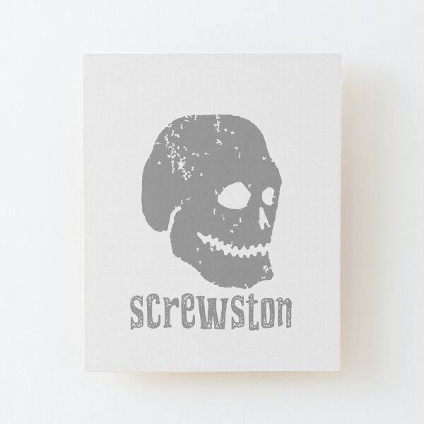 Screwston Mounted Prints | Redbubble