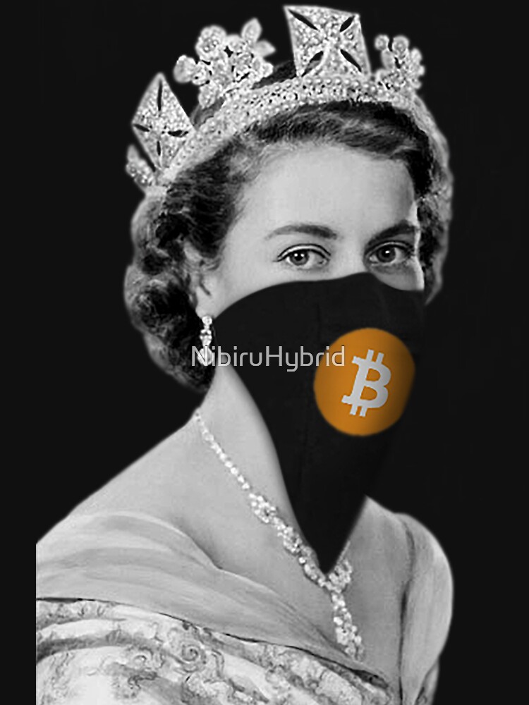 "Queen Bitcoin Bandit Geek" T-shirt for Sale by NibiruHybrid ...