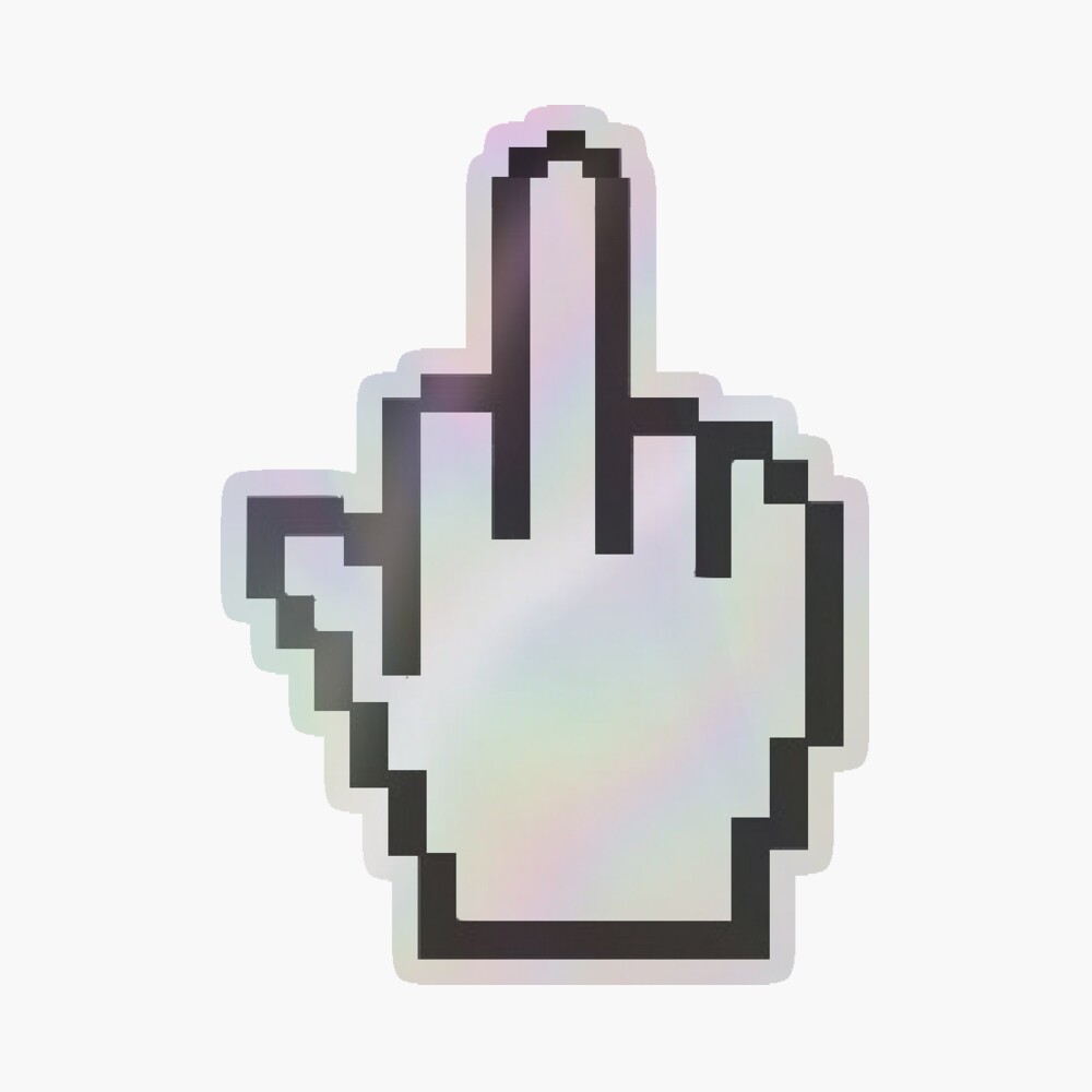 Cursor middle finger store