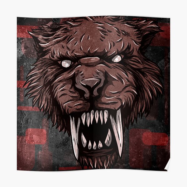 "Sabertooth" Poster by spookydooky | Redbubble