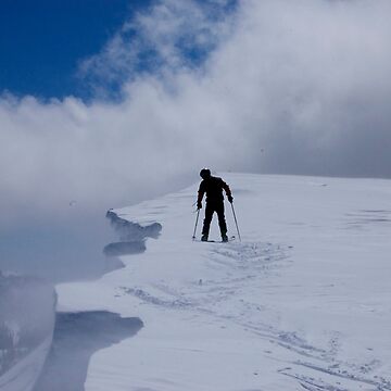 "Pacific Crest Checking Cornice" Photographic Print for Sale by David ...