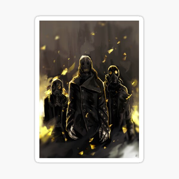 "Dread Doctors" Sticker for Sale by AkiMao | Redbubble