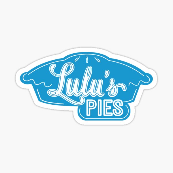 "Blue Lulu's Pies Waitress Musical" Sticker for Sale by famorack ...