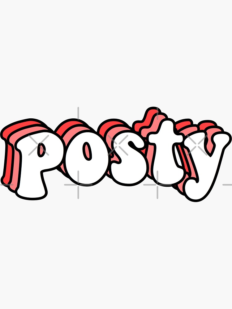 "retro posty" Sticker for Sale by bellaraven | Redbubble