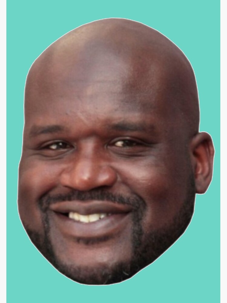 "Shaq" Poster by 11ezpassword | Redbubble