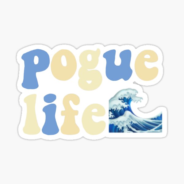 "Outer Banks-Pogue Life sticker" Sticker for Sale by livjar22 | Redbubble