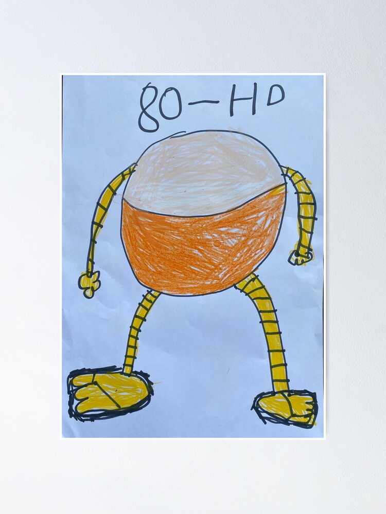 "80-HD drawing with colour" Poster for Sale by felicitykenn | Redbubble