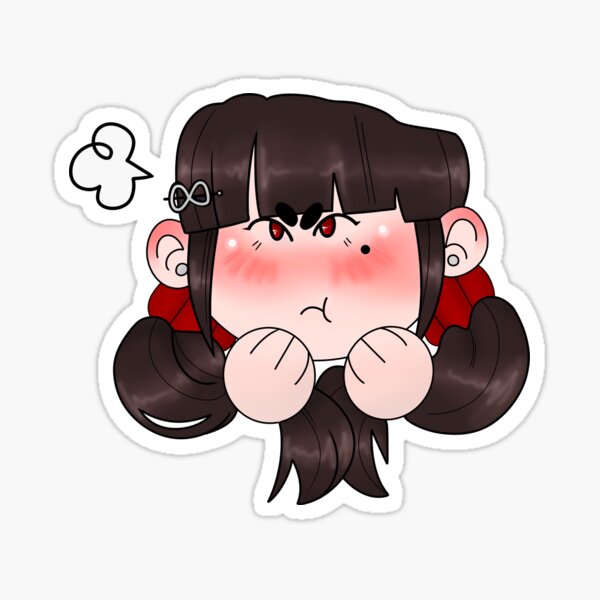 "Maki Harukawa - Chibi" Sticker by najwa-artsy | Redbubble
