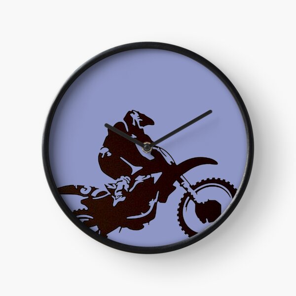 Dirt Bike Clocks | Redbubble
