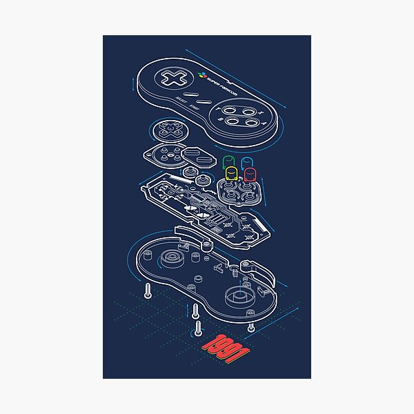 Nintendo Controller Photographic Prints | Redbubble