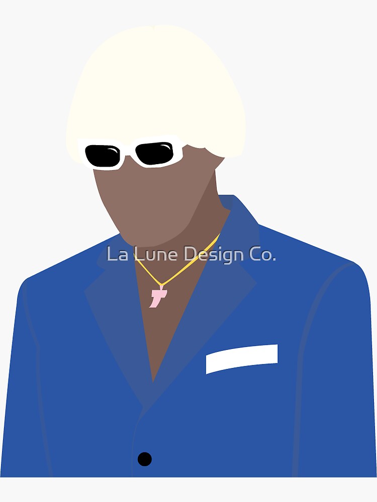 "IGOR Blue Suit Look" Sticker by elissal12 | Redbubble