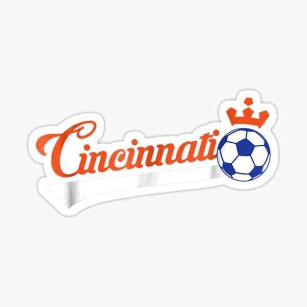 "Cincinnati Soccer with Ball | FC, Futbol " Sticker for Sale by ...