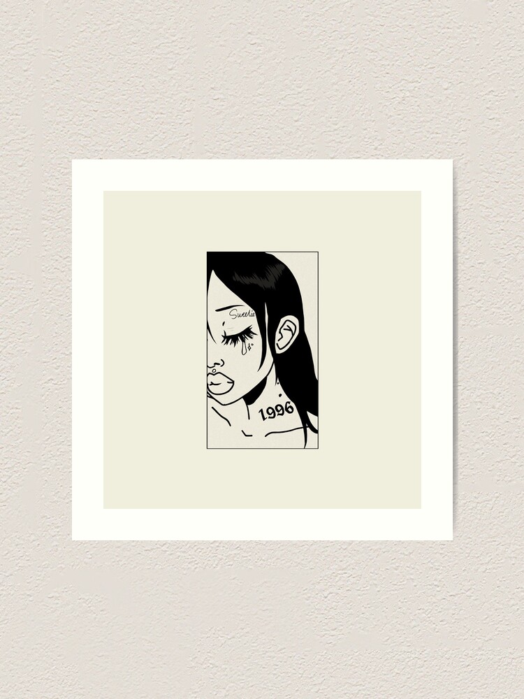 "summer walker drawing" Art Print for Sale by xandracereza | Redbubble