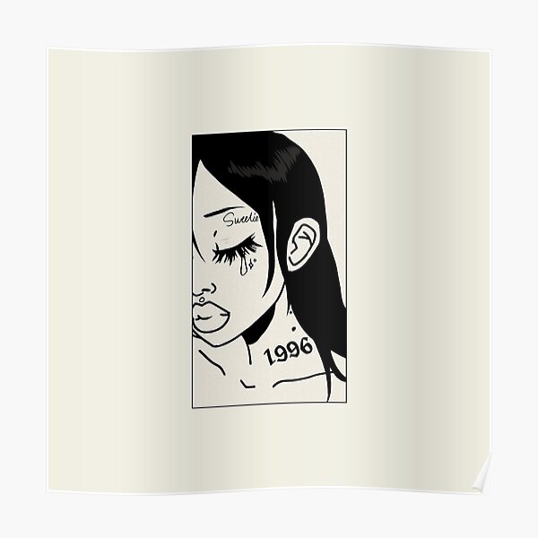 "summer walker drawing" Poster for Sale by xandracereza | Redbubble