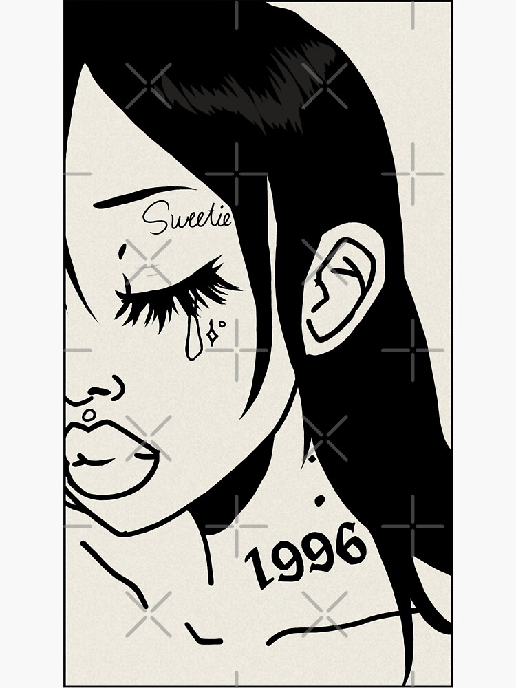 "summer walker drawing" Sticker for Sale by xandracereza | Redbubble