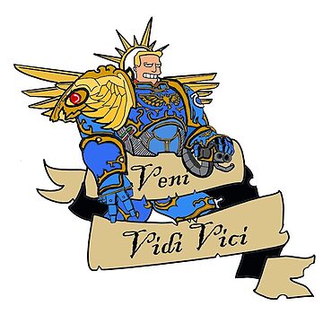 "The Avenging Son and Primarch of the XIII, Roboute Guilliman" Sticker ...