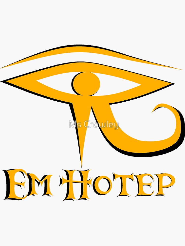 "[Gold] Em Hotep 1" Sticker for Sale by ShaneVamp | Redbubble