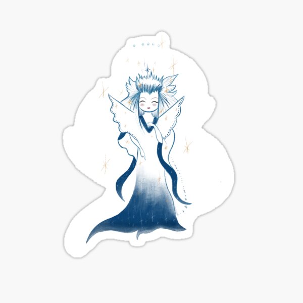 "Snow queen" Sticker by PaulaJaccard | Redbubble