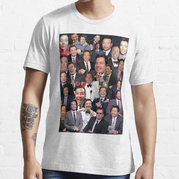 "Jimmy Fallon Collage" T-shirt for Sale by unicorndeni | Redbubble ...