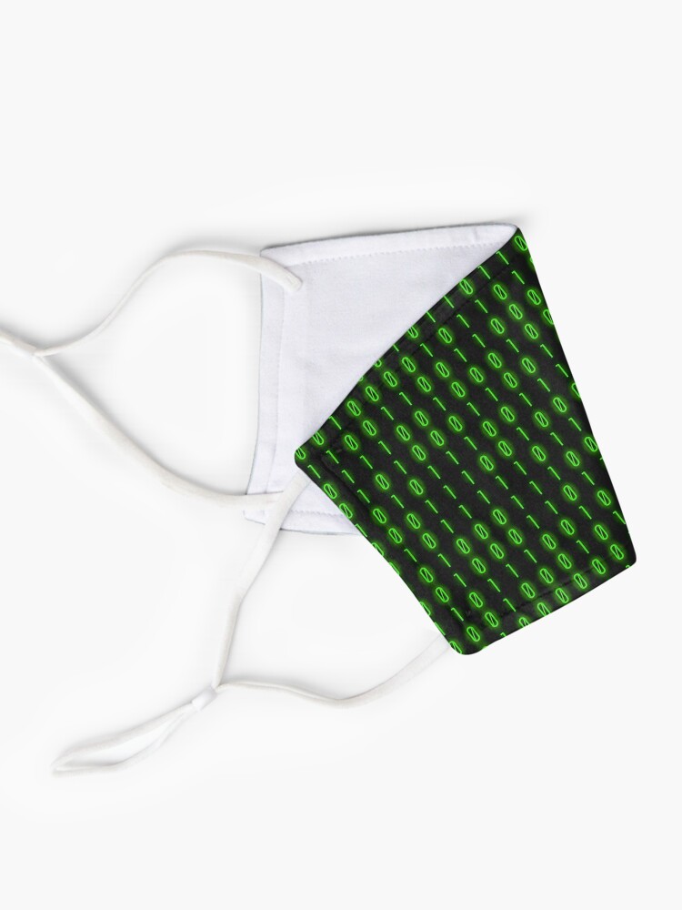 Binary Code Inside Mask For Sale By Pattypattern Redbubble 9469