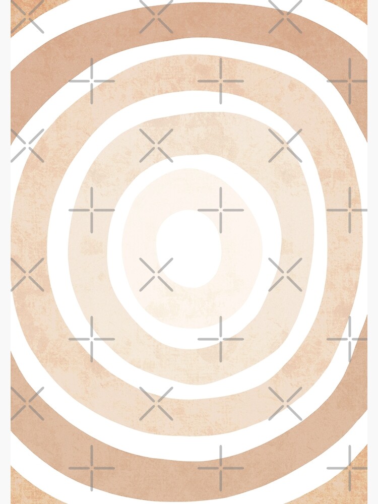 "Simple neutral circles" Art Print for Sale by Miss-Belle | Redbubble