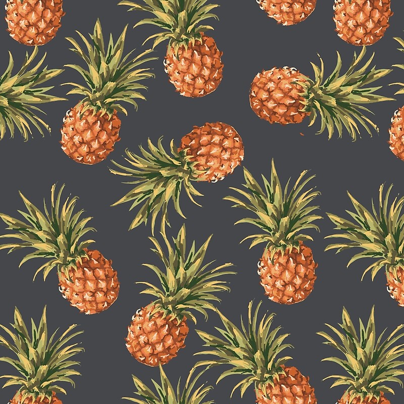 "Pineapples Pattern" by junkydotcom | Redbubble