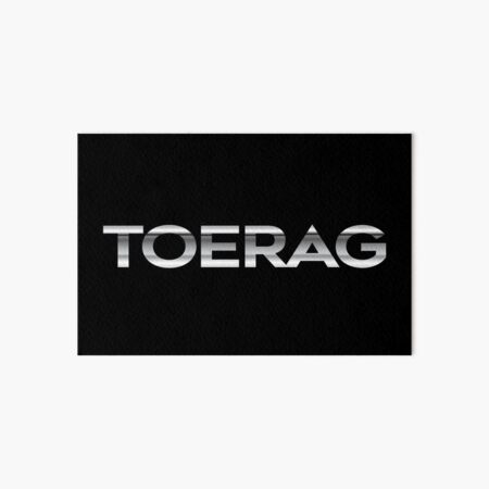 "Toerag Funny Chrome Look SUV Driver Car Logo" Art Board Print for Sale ...